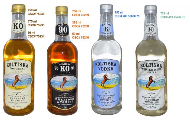 Product Line - Koltiska Distillery